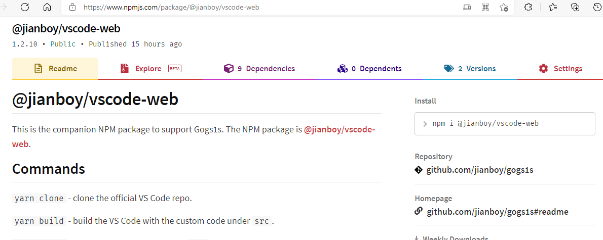 [Gogs1s]基于Gogs平台实现VSCode web预览代码功能开发教程 | 天问博客